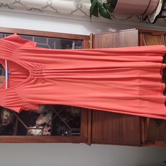 fresh produce | Dresses | Fresh Produce Vibrant Orange Midi Dress ...